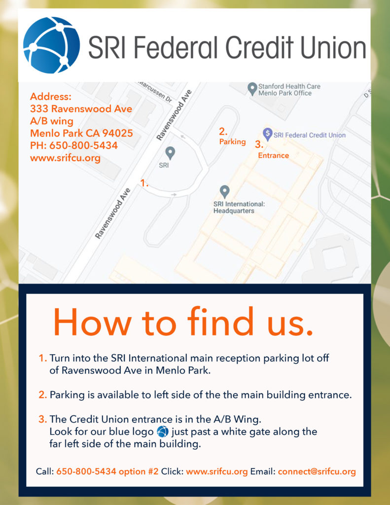 Contact Us - SRI Federal Credit Union