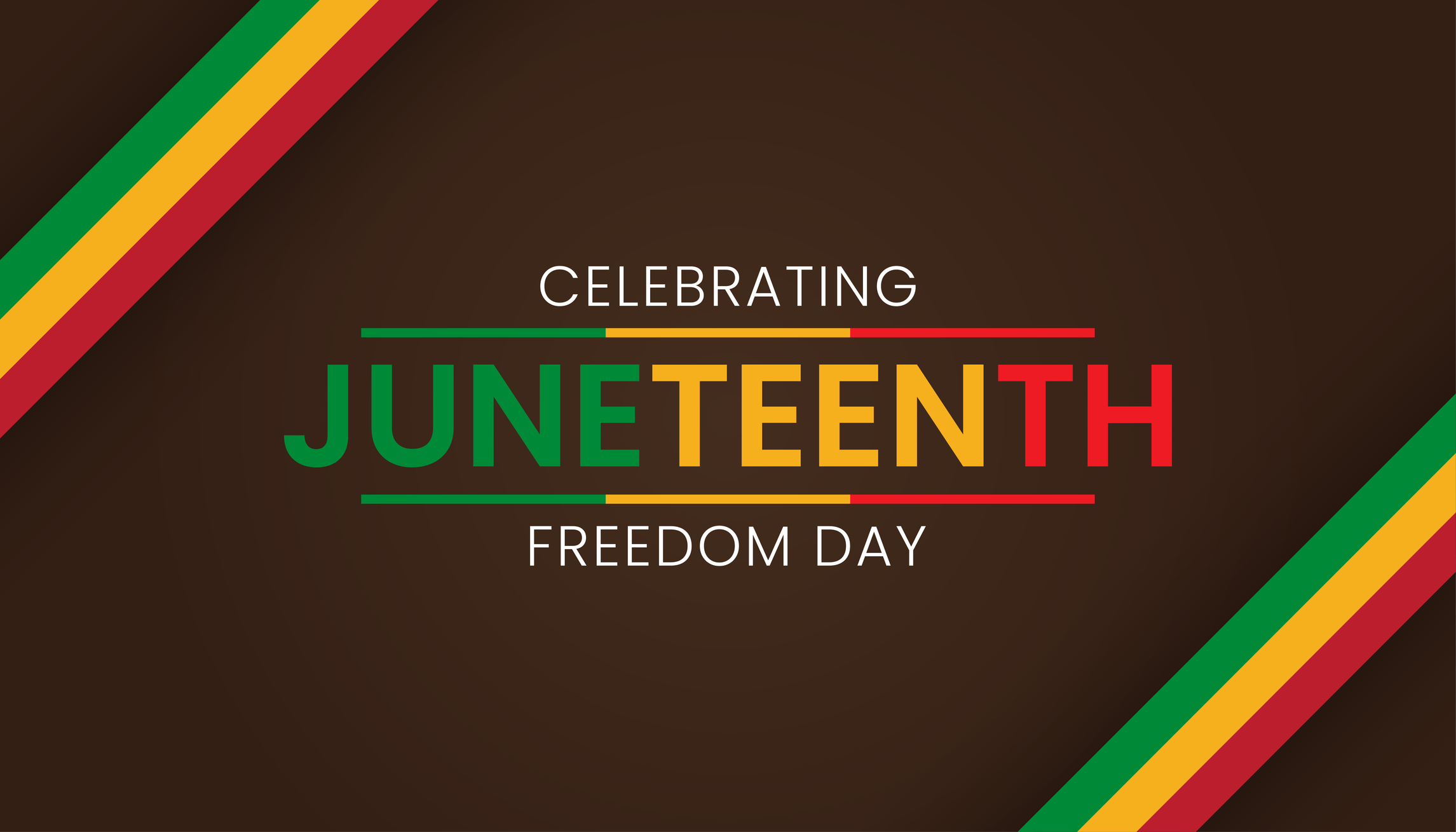 Juneteenth Freedom Day banner Design - SRI Federal Credit Union